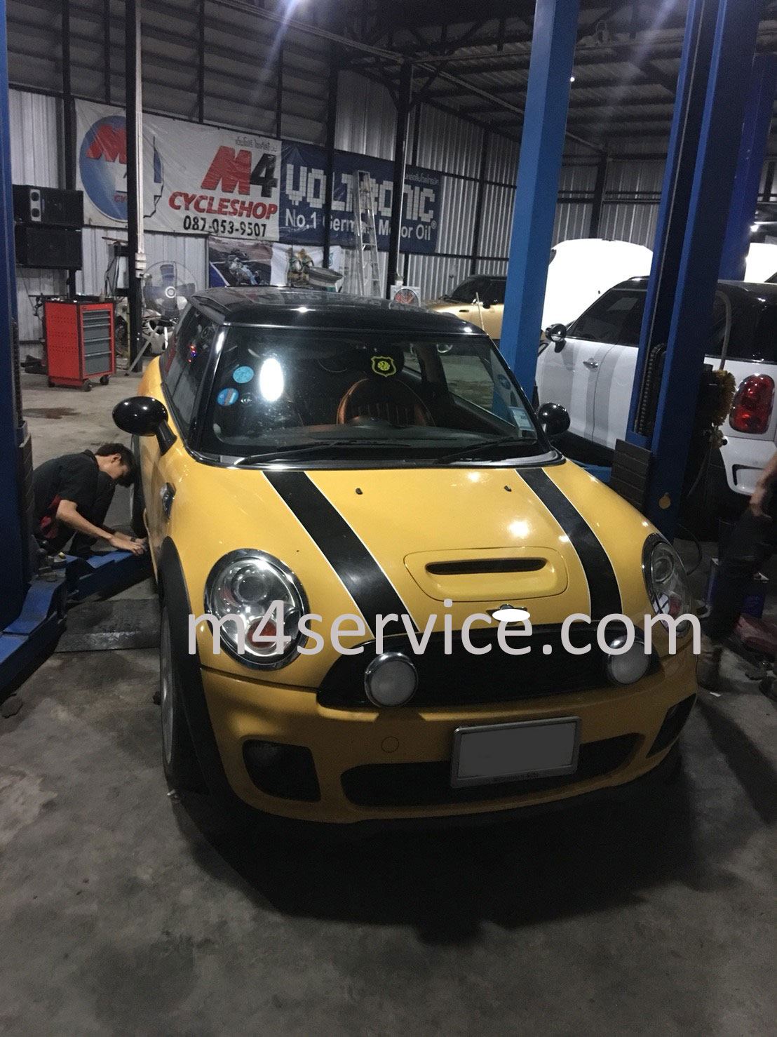 Mini Cooper S R56 (จานเบรคหน้า) - M4 CYCLE SHOP อู่ซ่อมมินิ MINI Cooper ...